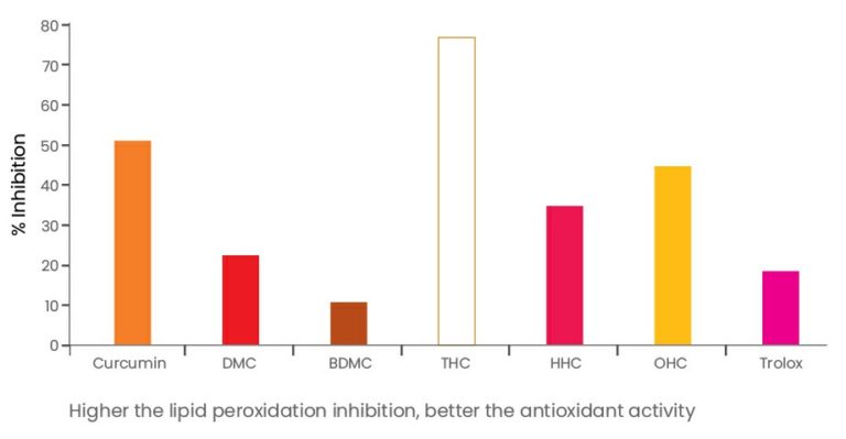 Antioxidant potential – Curcumin C3 Reduct®